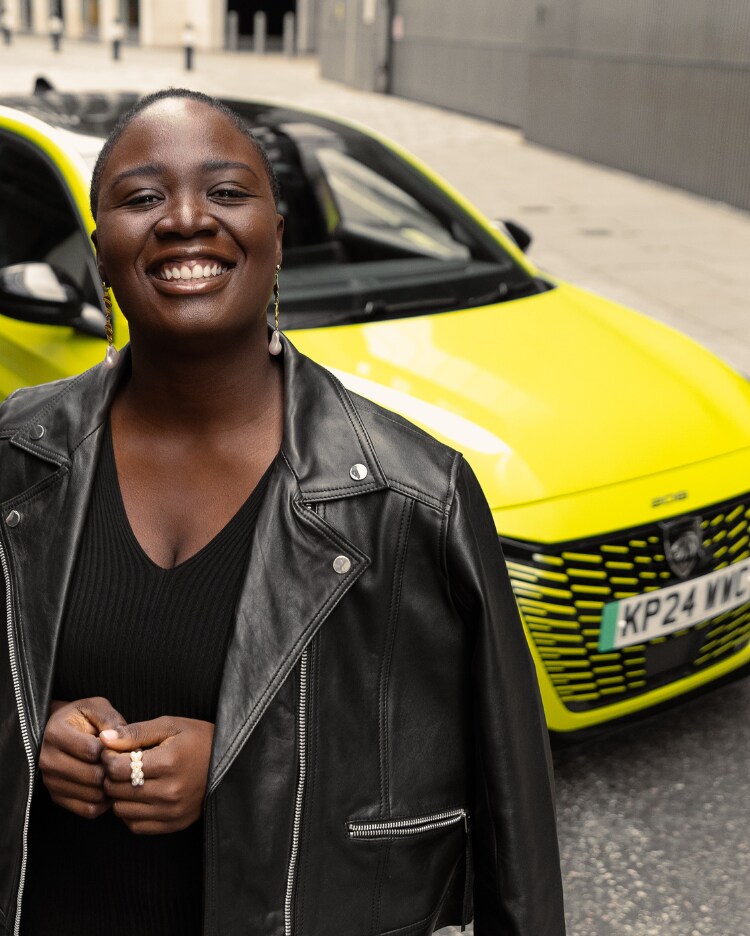 Van Londen naar Lagos in een PEUGEOT 107: Pelumi Nubi vertelt over haar ...