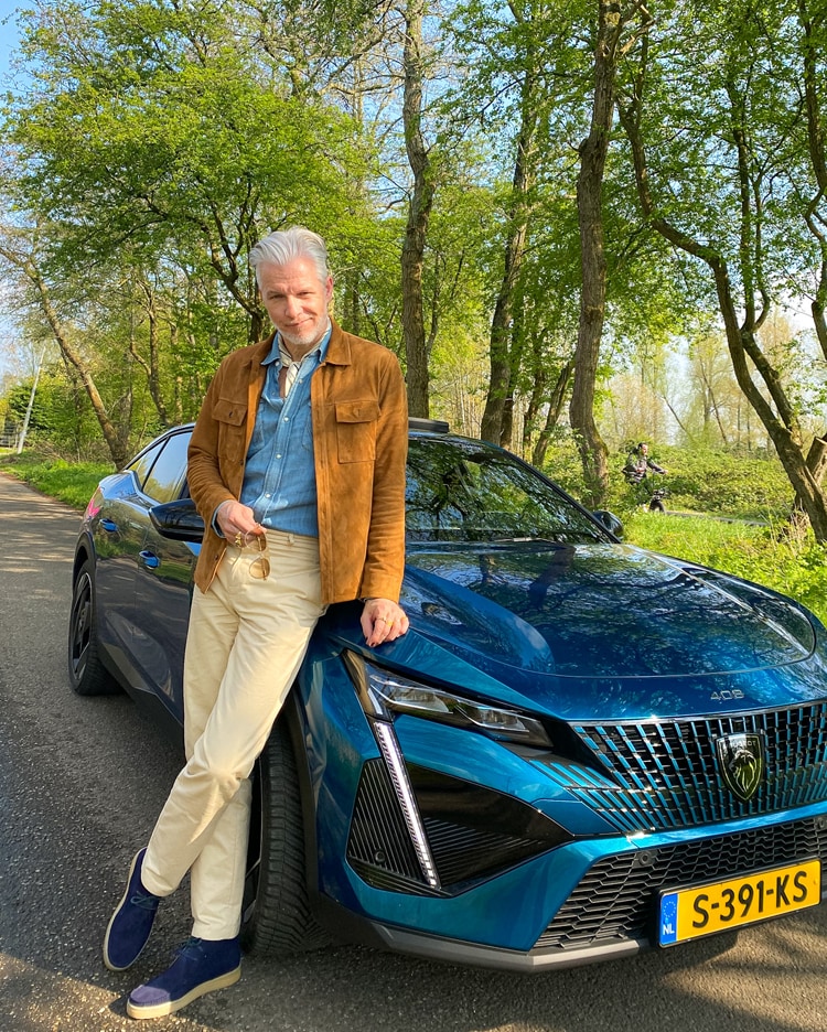 Arno Kantelberg over Bleu Obsession | Peugeot